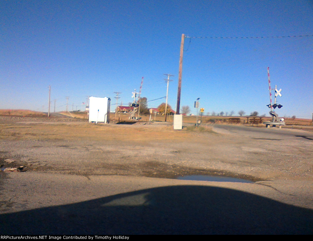 Flint Road crossing.